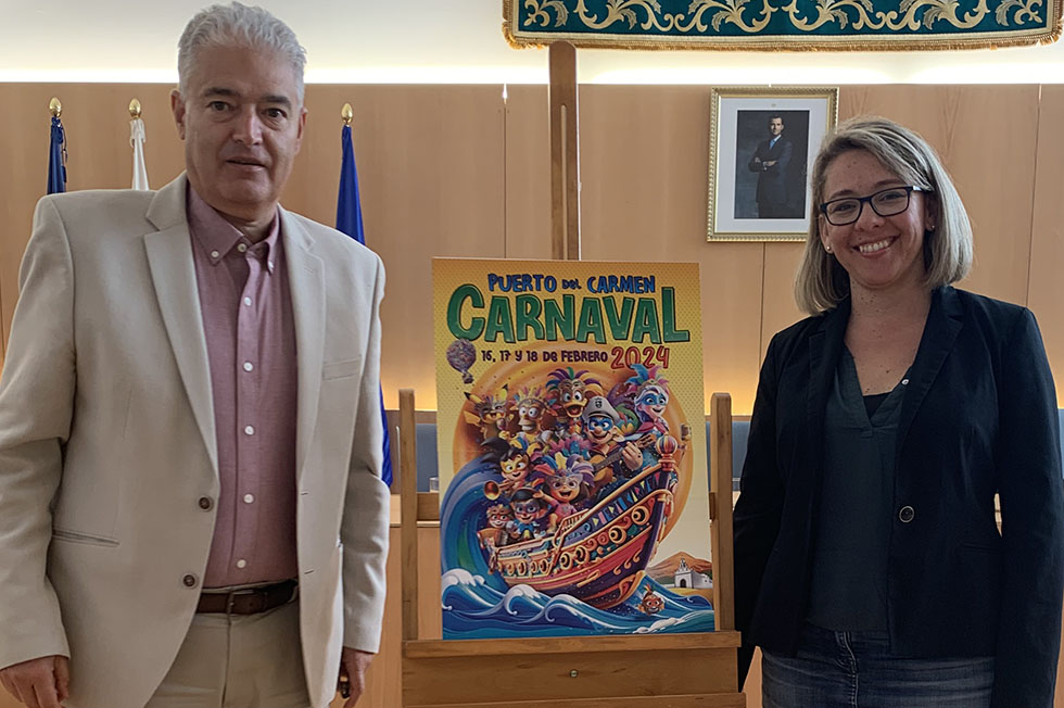 Tías presenta el cartel del Carnaval de Puerto del Carmen, dedicado a los dibujos animados ...
